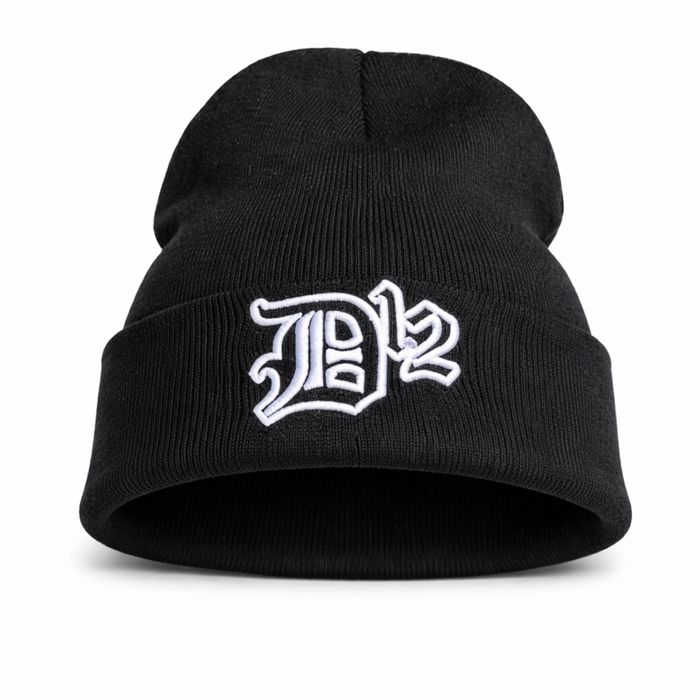 D12 Classic 3D Logo Beanie — AllthingsD12